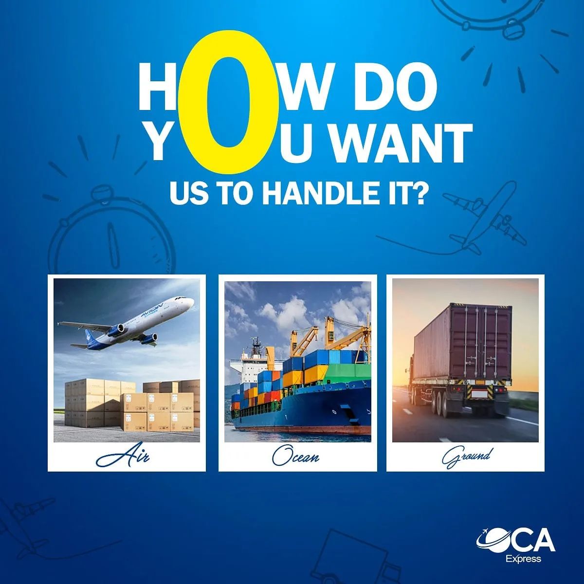 OCA Express – Courier & Logistics Service LTD