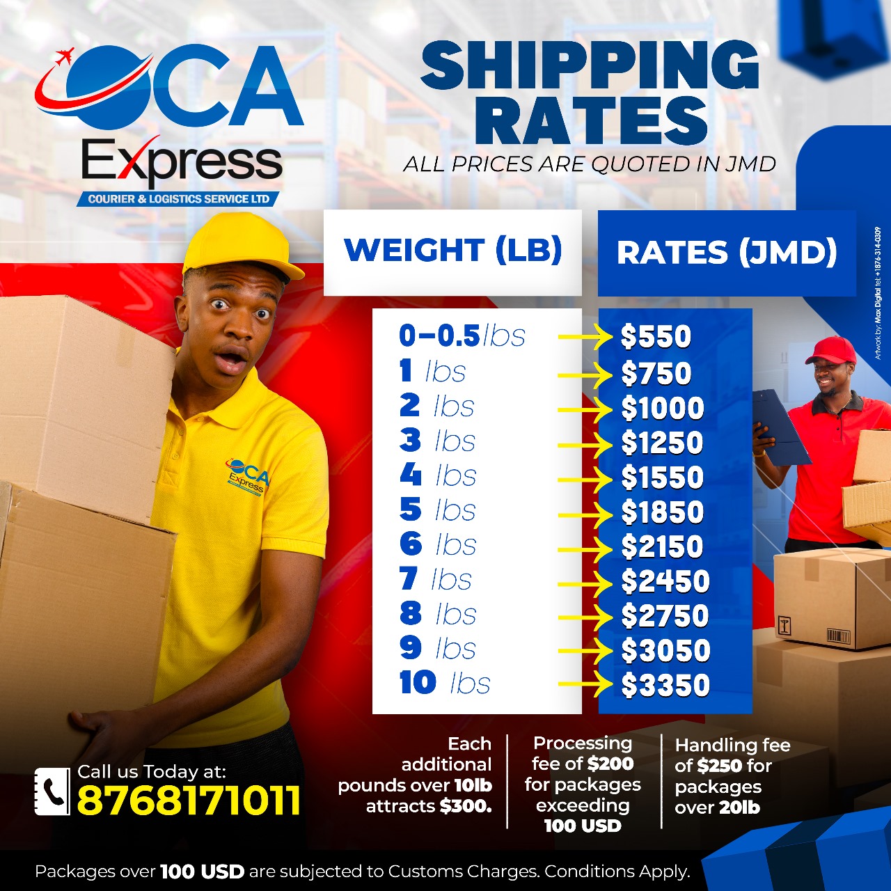 Contact – OCA Express